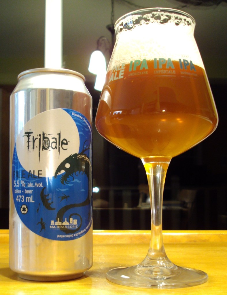 Tribale Pale Ale | MaBrasserie – Bière Artisanale Québec – Craft Beer ...