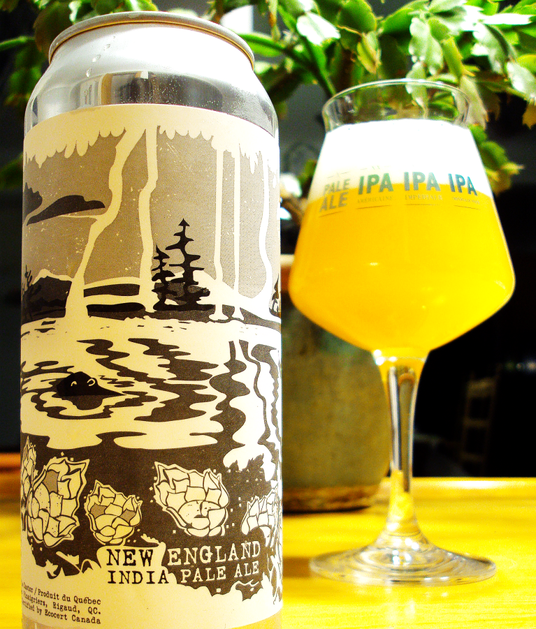 New England India Pale Ale | Microbrasserie Le Castor – Bière ...